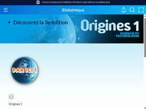 Origines 3e édition - Science et technologie - 1re et 2e secondaire — Les Éditions CEC