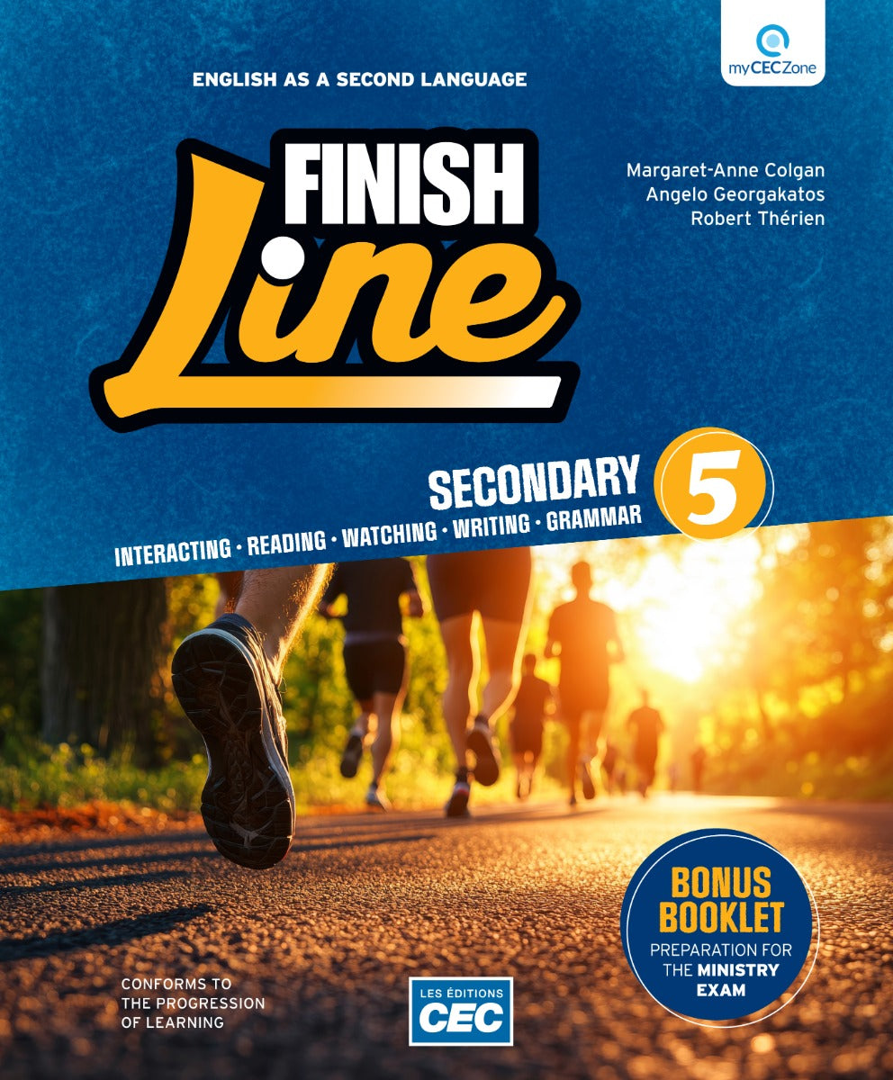 Finish Line - ESL (English as a second language) - Secondary 5 — Les ...